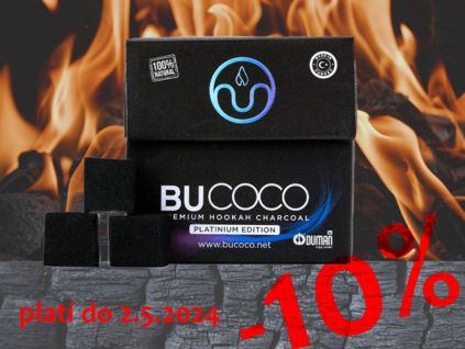 Další super slevová akce - tentokrát na přírodní uhlíky BuCoco a ...